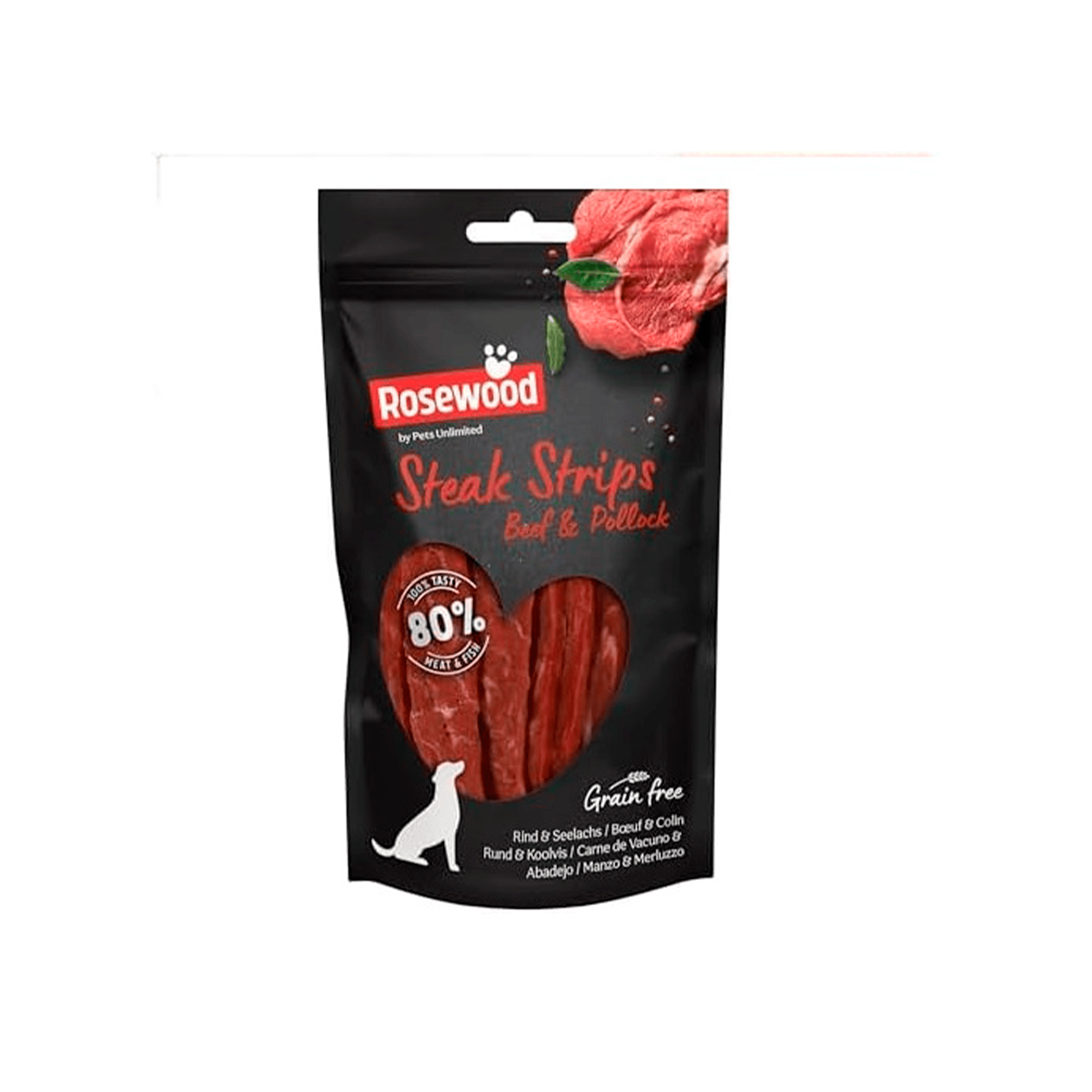Kandovet - Rosewood steak strips beef 100G